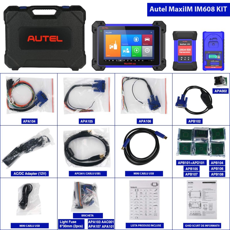 Comanda online Autel MaxiM IM608 2019